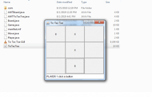 Deploying Tic-Tac-Toe Java GUI app - My Plugins